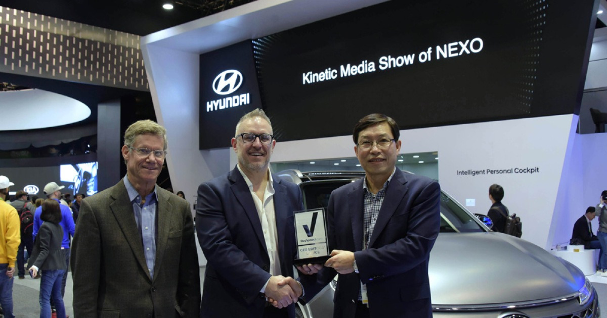 [CES]현대차 넥쏘·기아차 니로EV, 최고 기술력 인정