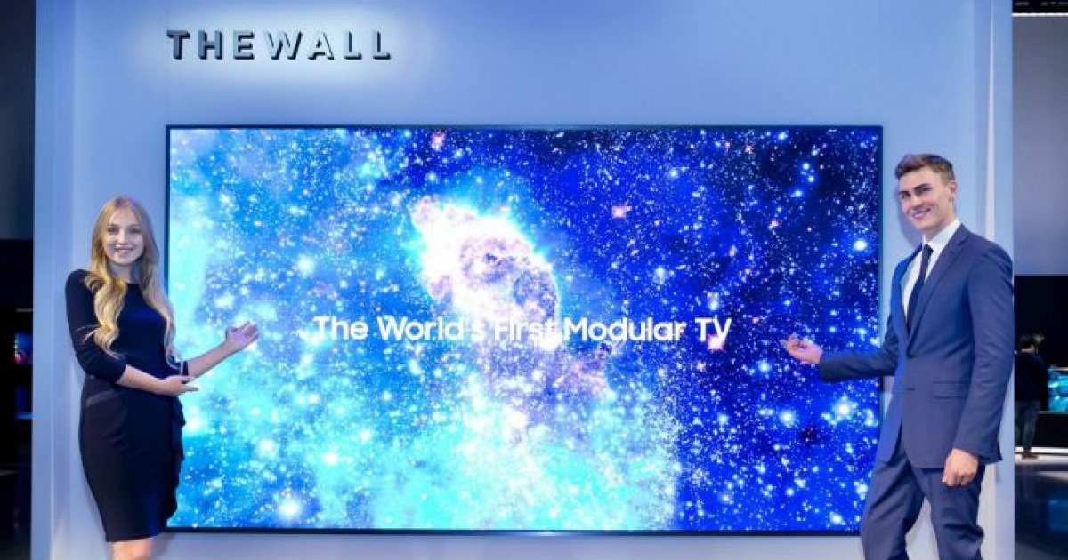 삼성, CES 116개 어워드 수상..모듈러 TV '더 월' 41개 상 휩쓸어