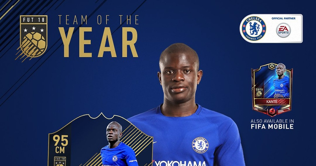 KDB-캉테-모드리치, 피파 올해의 팀 MF 선정