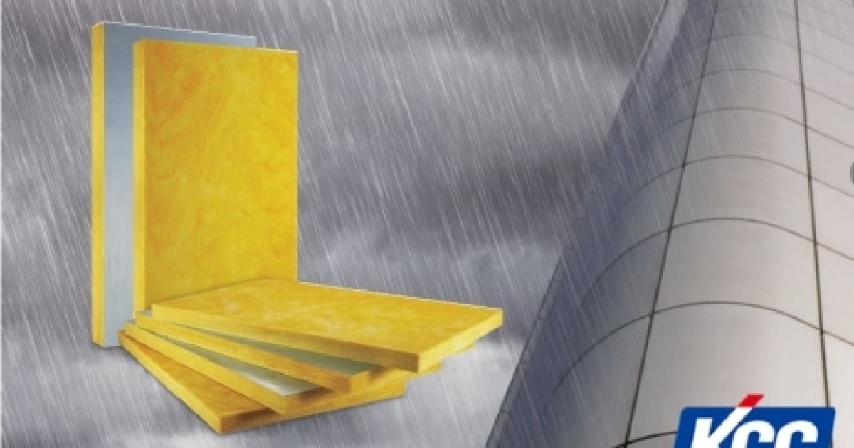 KCC, 그라스울 신제품 '워터세이프' 선봬