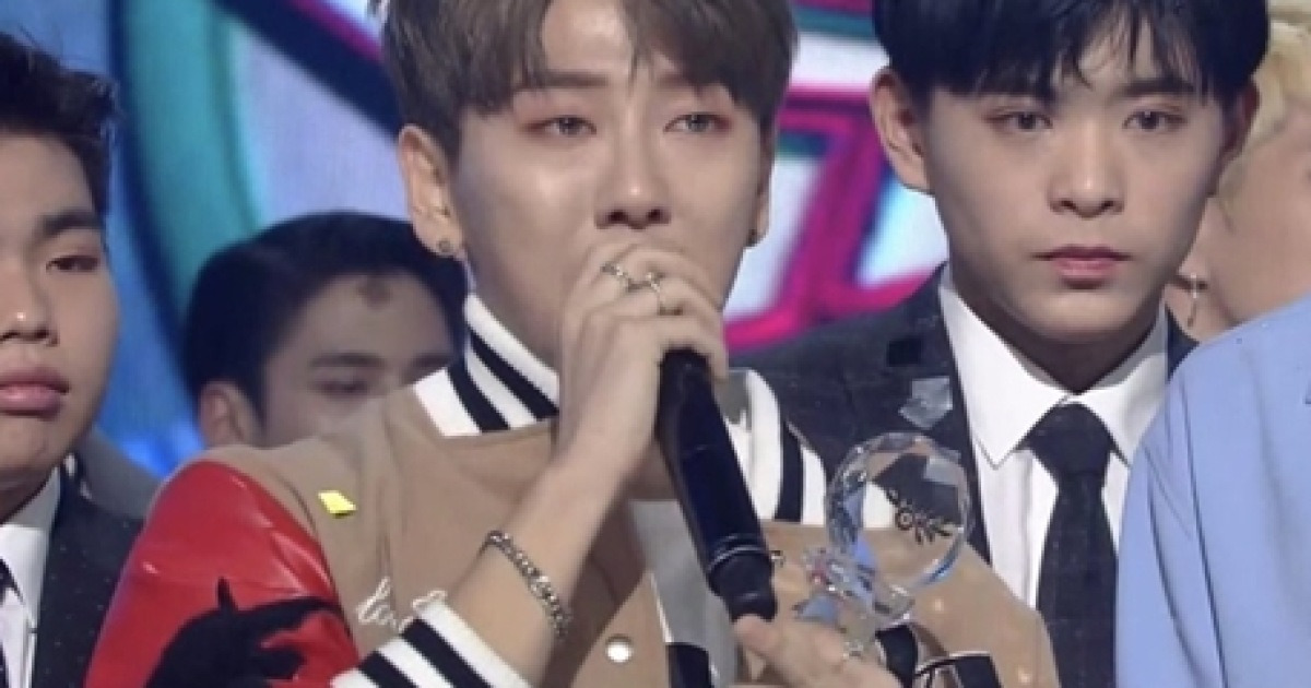 JBJ, 데뷔 101일만 이룬 기적..'뮤직뱅크' 1위+눈물 소감