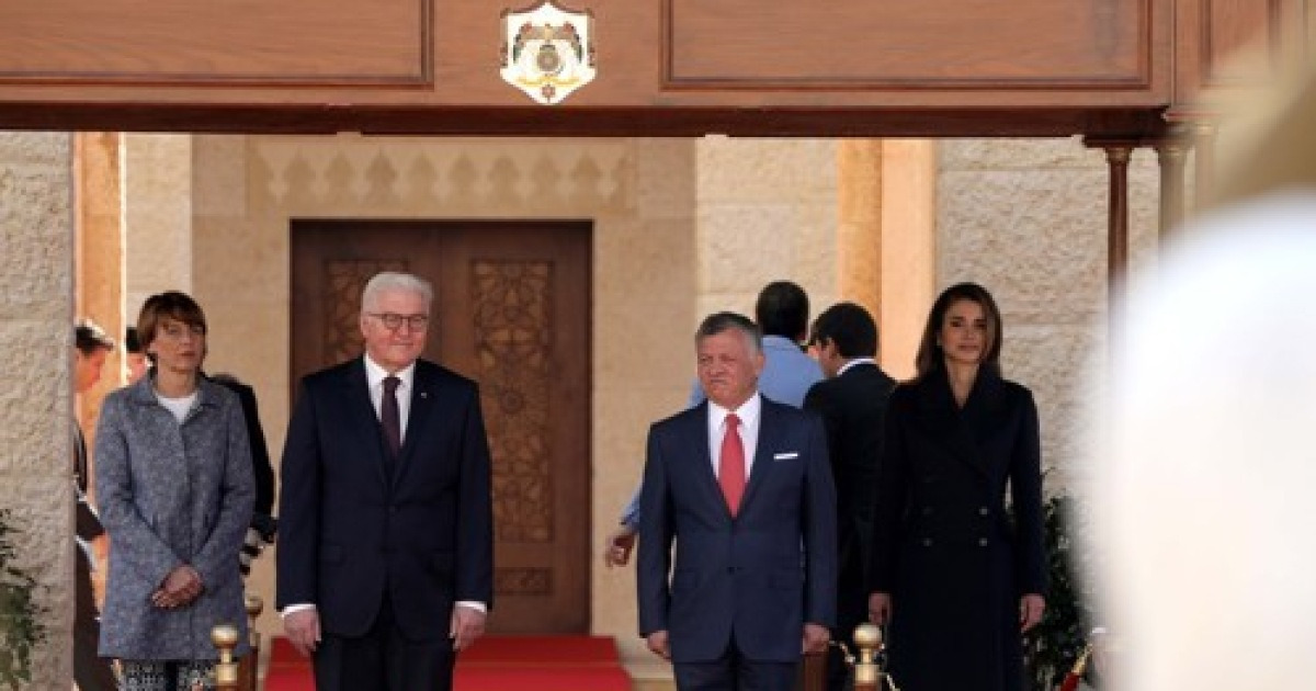 JORDAN GERMANY PRESIDENT STEINMEIER VISITS