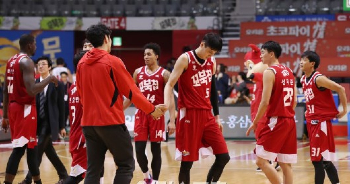 [포토]고양 오리온, 안양 KGC전 106:90 승리