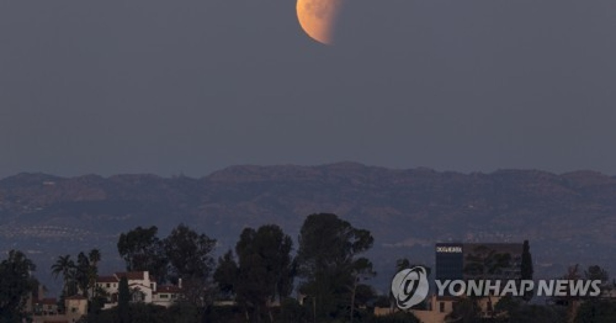 APTOPIX Lunar Trifecta