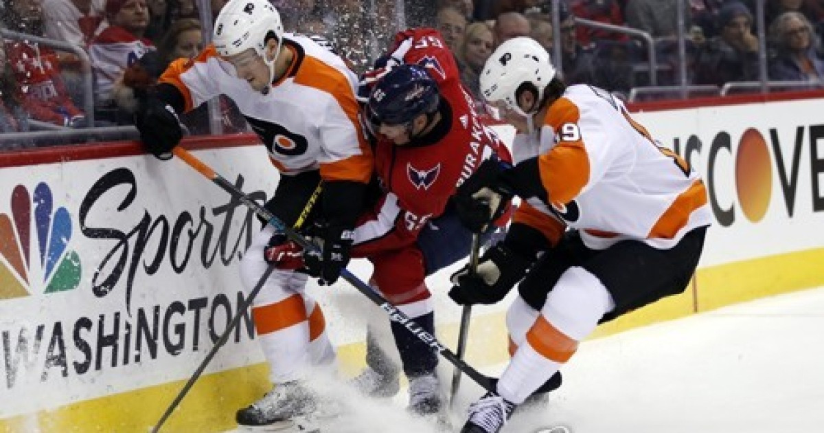 Flyers Capitals Hockey