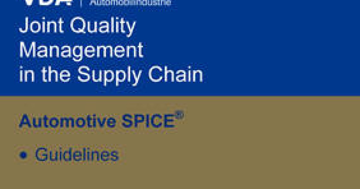 獨 VDA-QMC, ASPICE 공식 가이드라인 '블루골드북' 발간