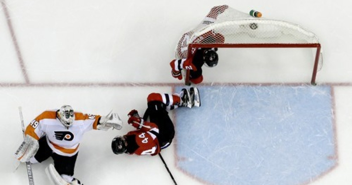 Flyers Devils Hockey