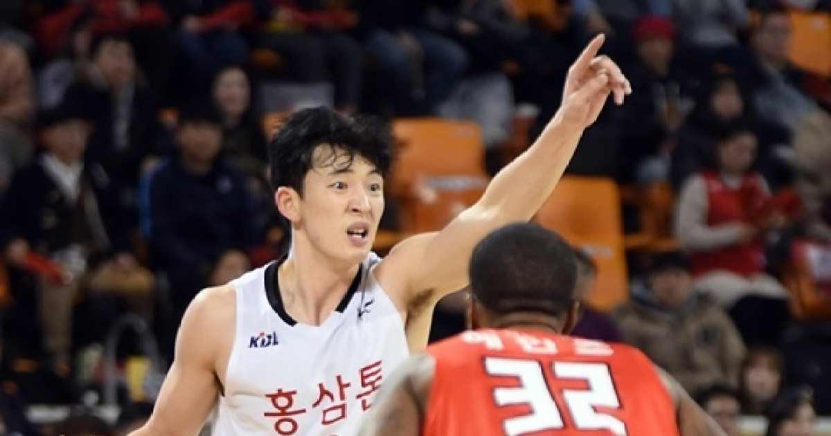 [BK포토]KGC 강병현 "거기 아니잖아"