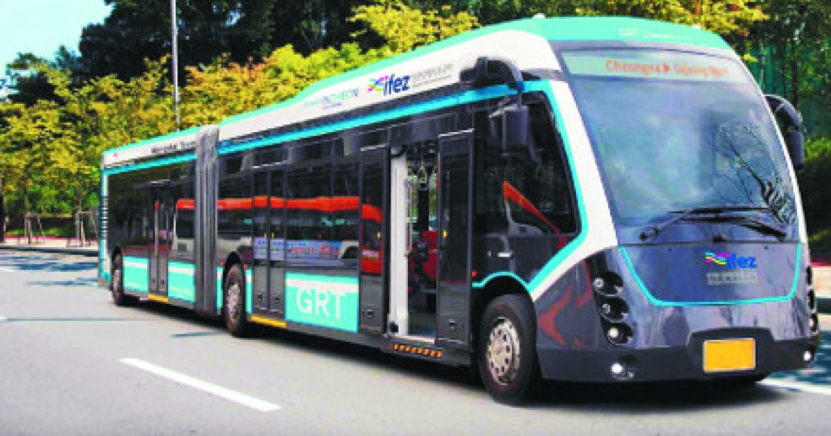 청라국제도시에 GRT 5일 개통