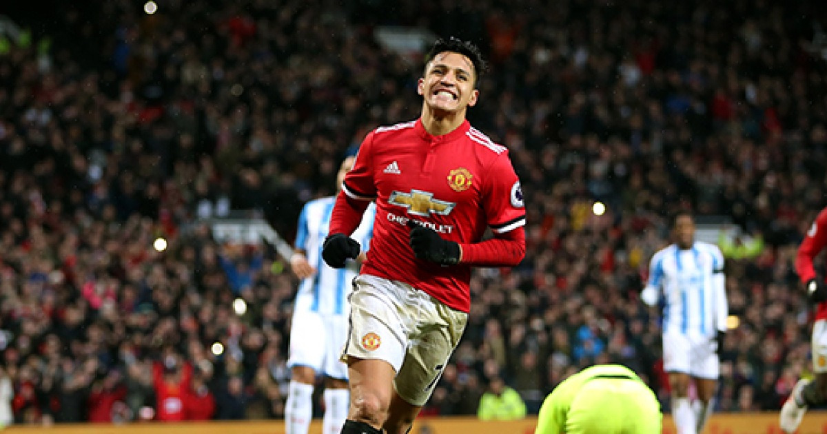 [EPL 26R] '산체스 OT 데뷔골' 맨유, 허더즈필드에 2-0 완승