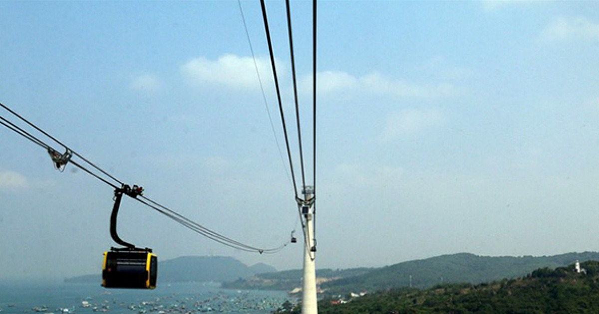 World's longest sea cable car route launched in Kiên Giang Province