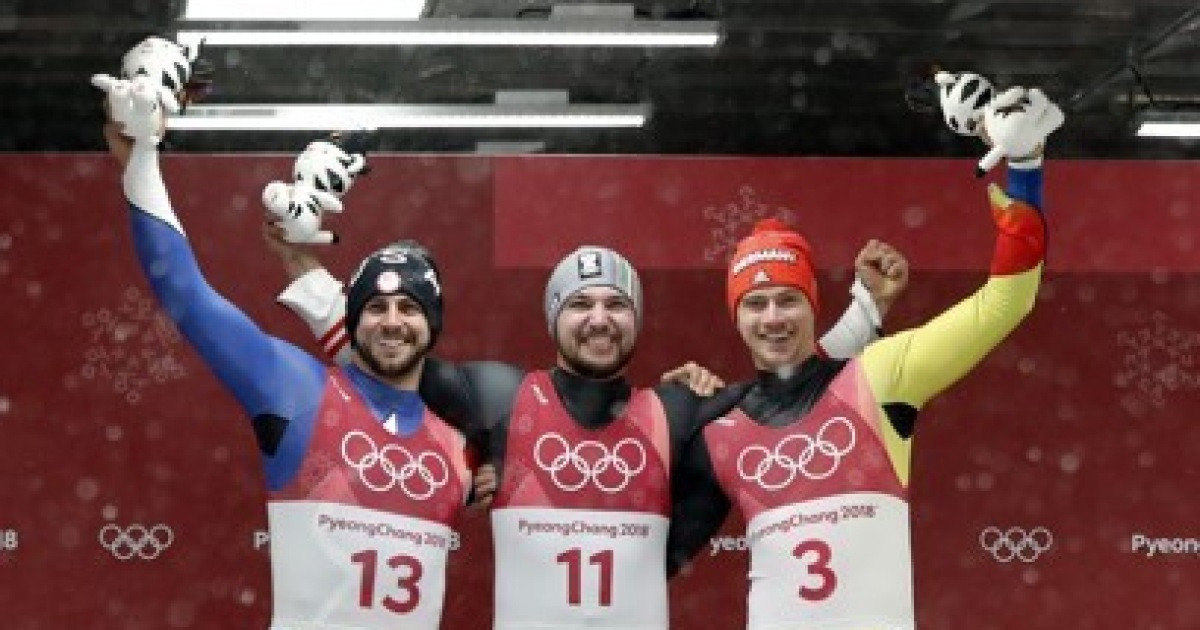 Pyeongchang Olympics Luge