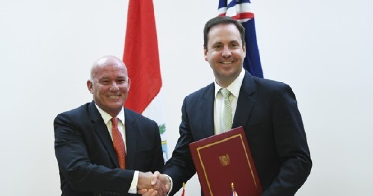 AUSTRALIA PERU DIPLOMACY