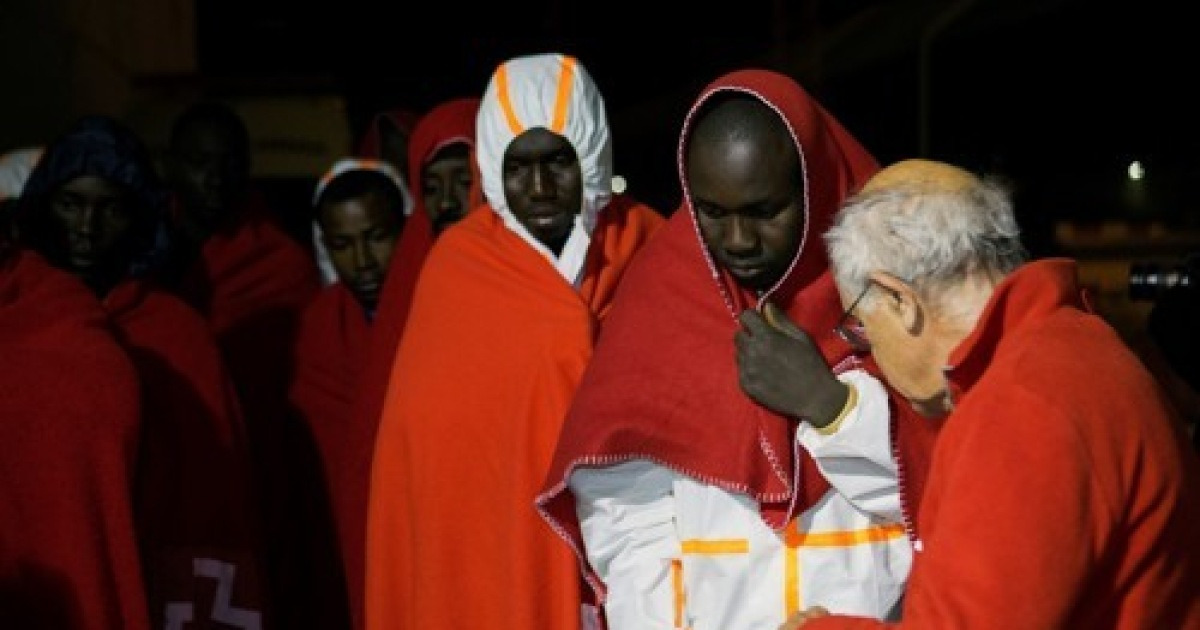 SPAIN MIGRATION RESCUED REFUGEES