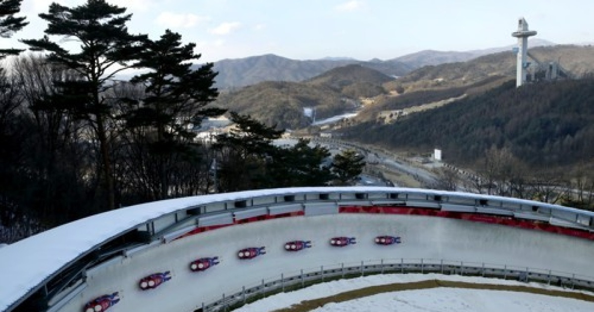 Pyeongchang Olympics Luge Men