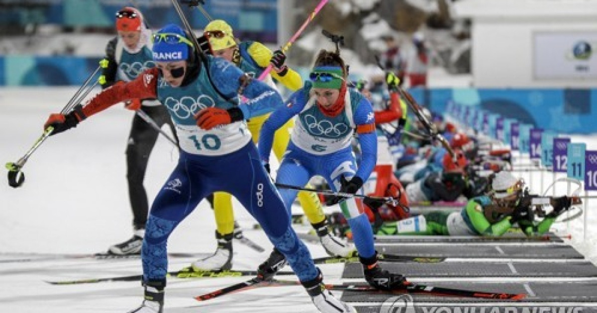 Pyeongchang Olympics Biathlon Women