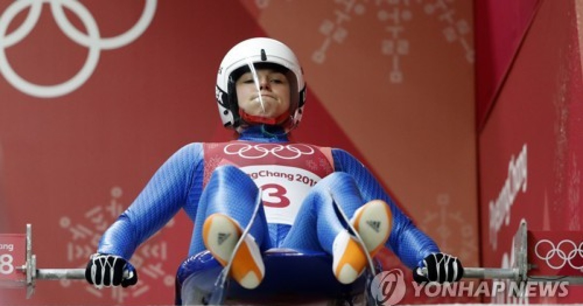 Pyeongchang Olympics Luge