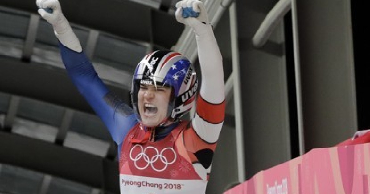 APTOPIX Pyeongchang Olympics Luge