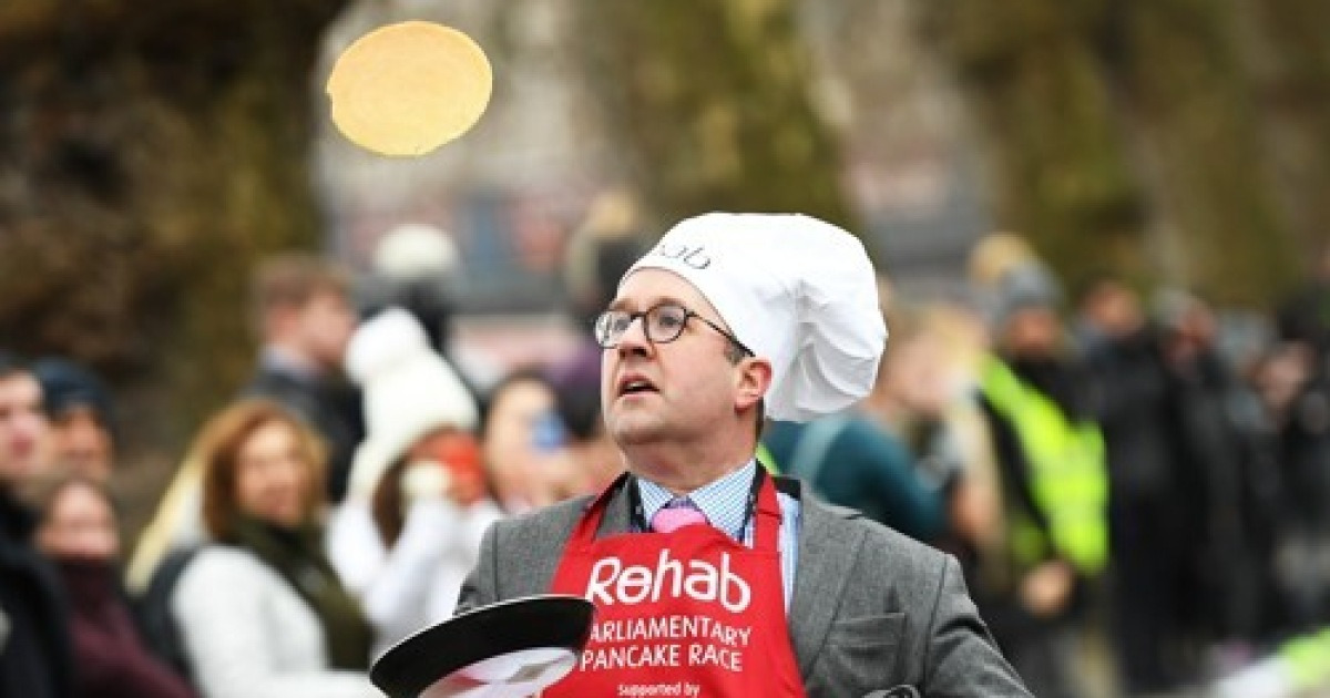 BRITAIN PANCAKE RACE