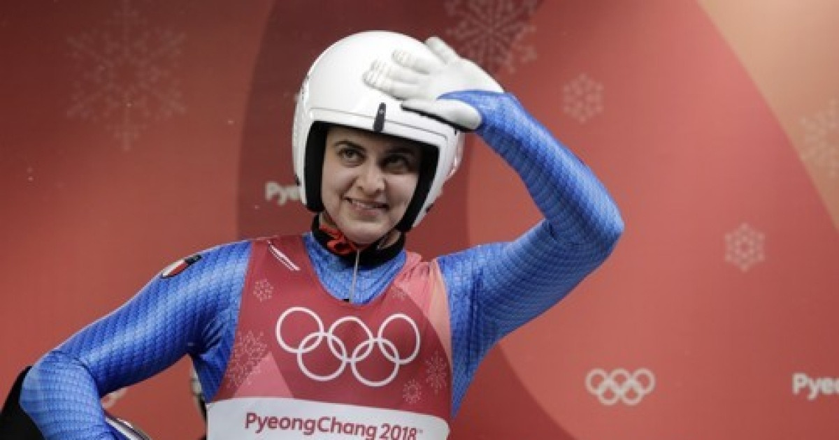 Pyeongchang Olympics Luge