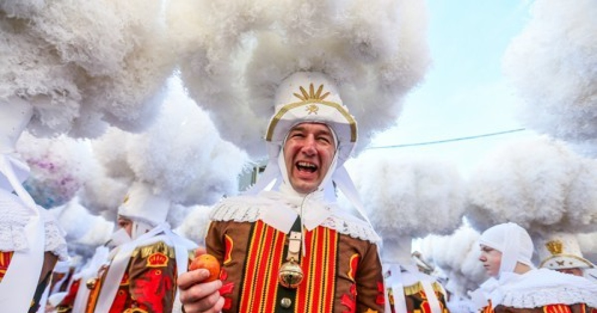 BELGIUM BINCHE CARNIVAL 2018