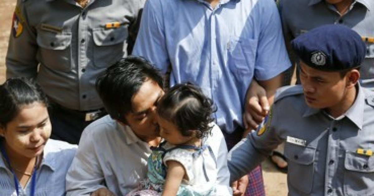 MYANMAR JUSTICE JOURNALISTS TRIAL