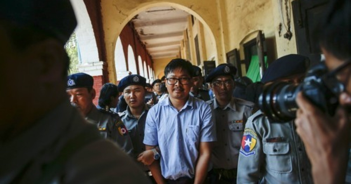 MYANMAR JUSTICE JOURNALISTS TRIAL