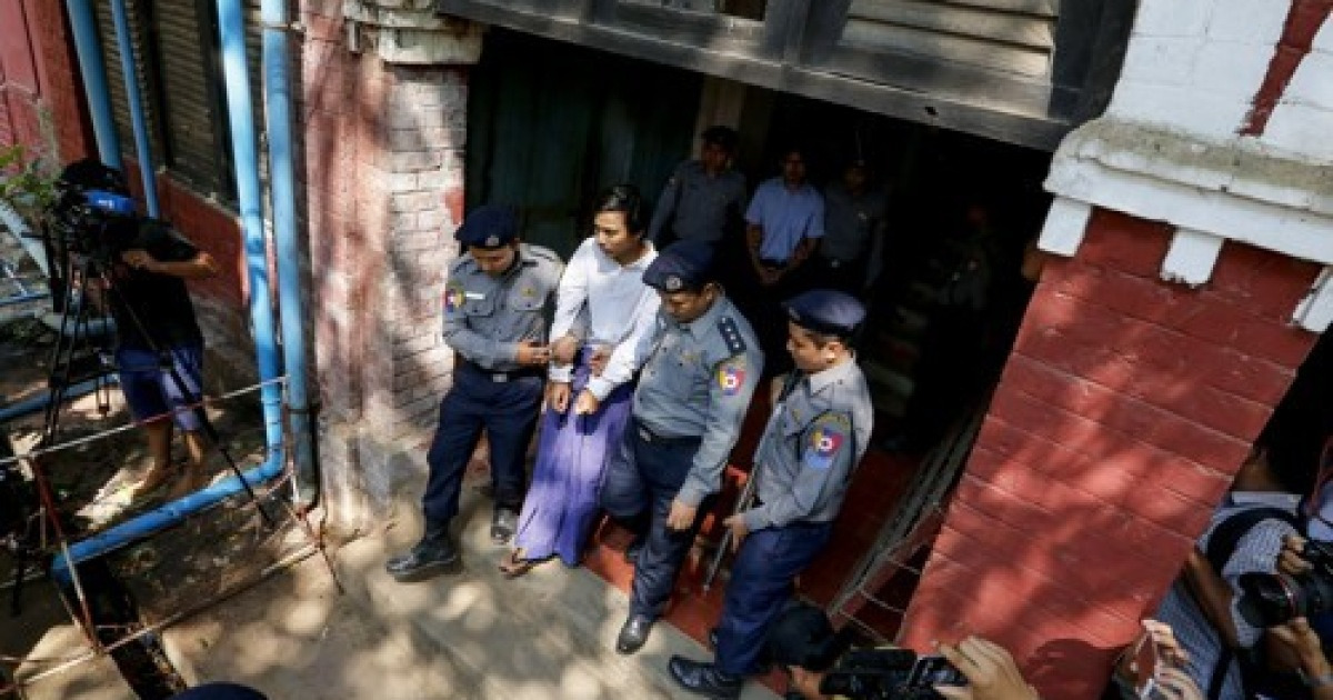 MYANMAR JUSTICE JOURNALISTS TRIAL