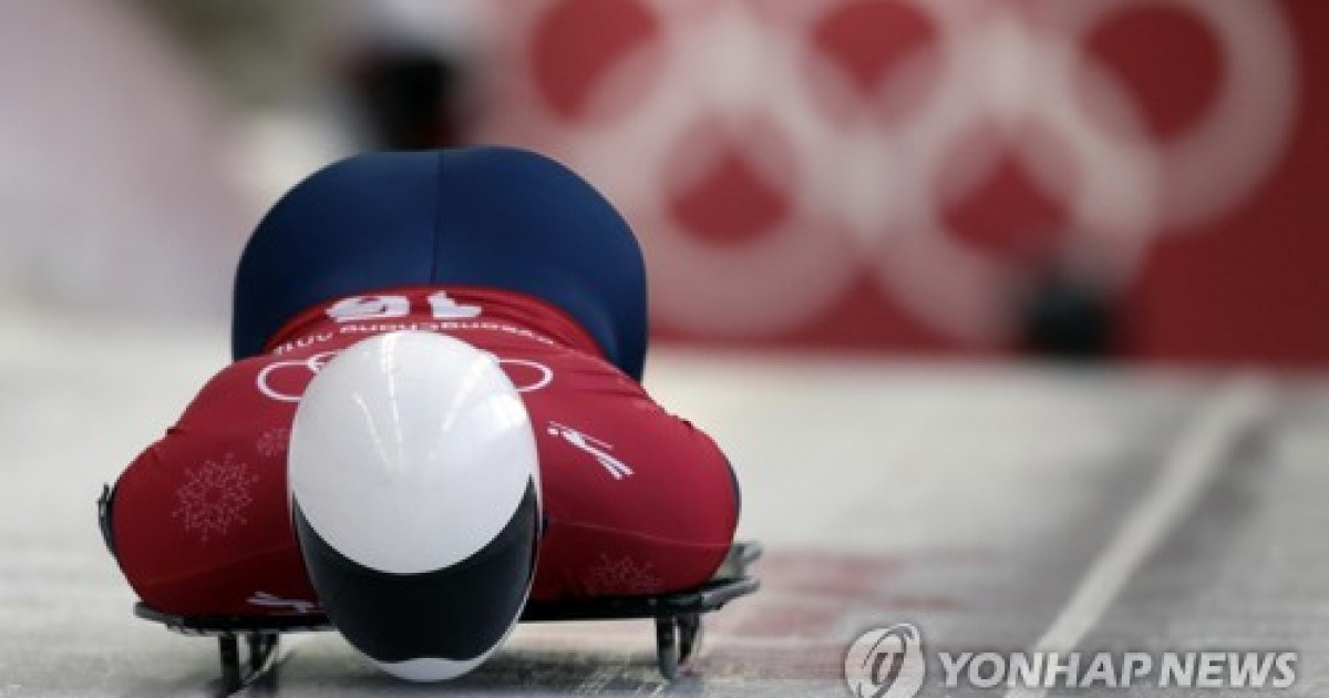 Pyeongchang Olympics Skeleton