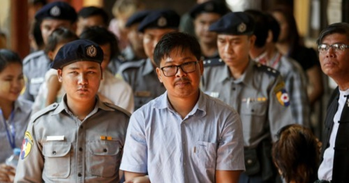 MYANMAR JUSTICE JOURNALISTS TRIAL