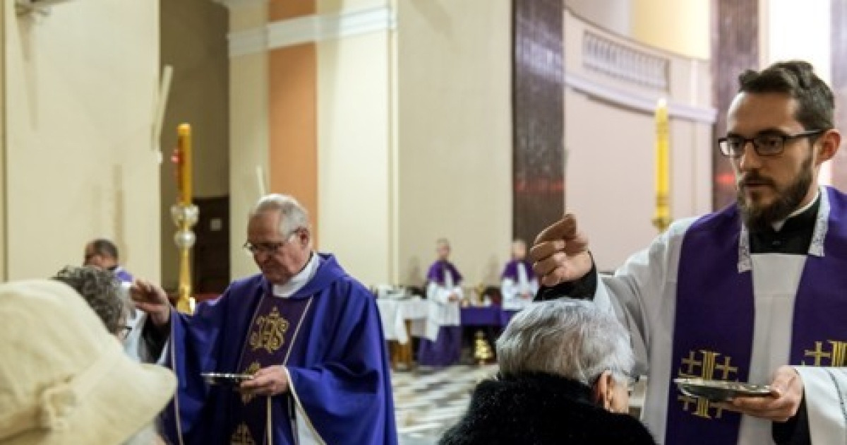 POLAND RELIGION ASH WEDNESDAY CELEBRATIONS