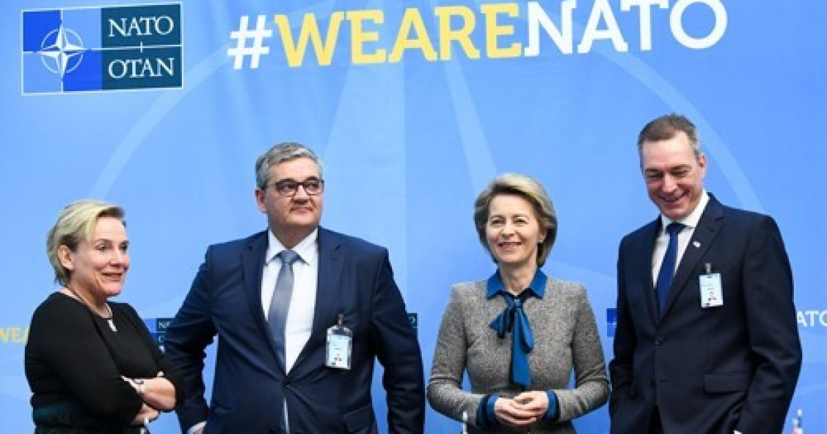 BELGIUM NATO DEFENSE MINIISTERS COUNCIL