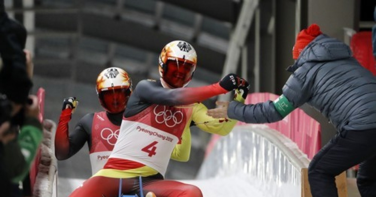Pyeongchang Olympics Luge