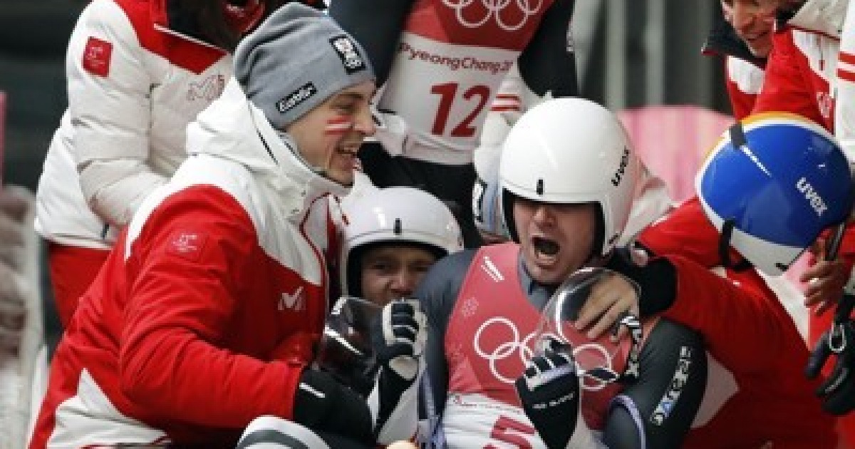 Pyeongchang Olympics Luge