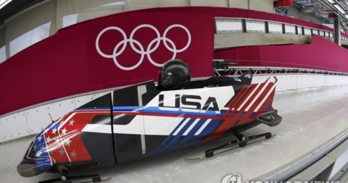 Pyeongchang Olympics Bobsled