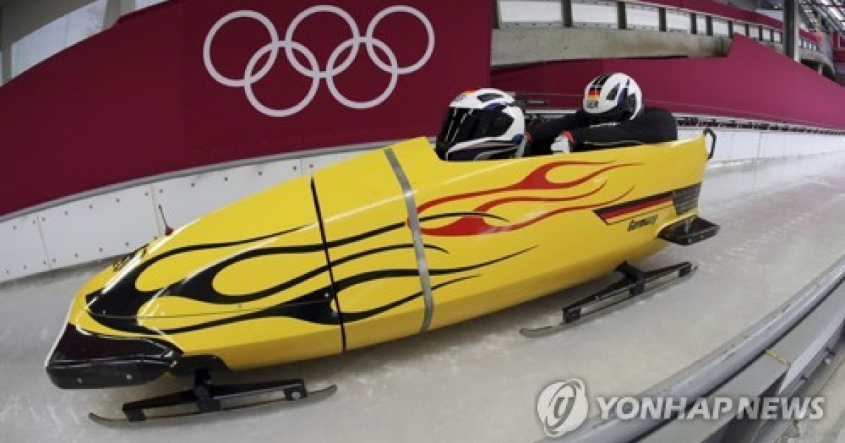 Pyeongchang Olympics Bobsled