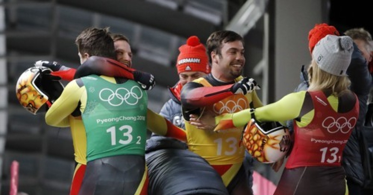 Pyeongchang Olympics Luge
