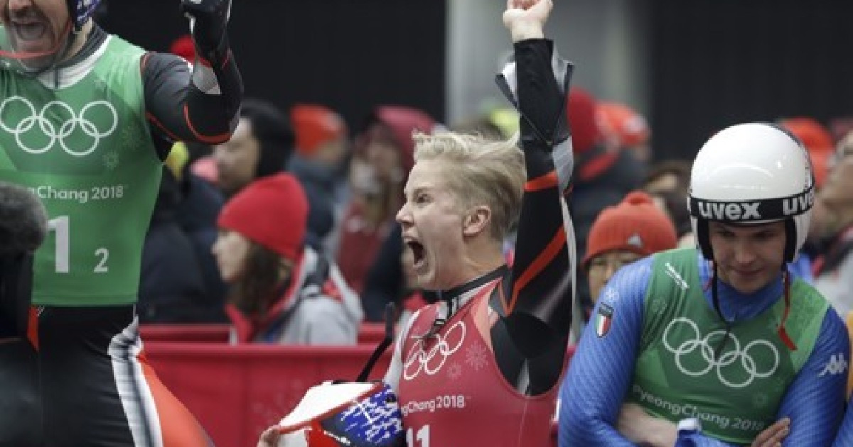 Pyeongchang Olympics Luge