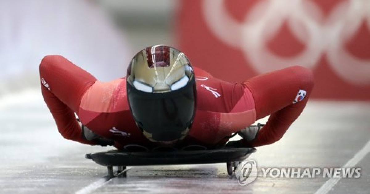 Pyeongchang Olympics Skeleton
