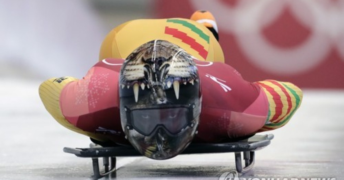 Pyeongchang Olympics Skeleton