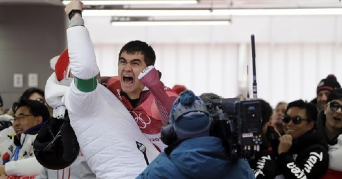Pyeongchang Olympics Skeleton