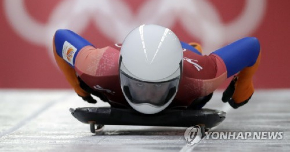 Pyeongchang Olympics Skeleton