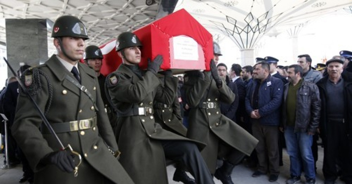 TURKEY ARMY FUNERAL