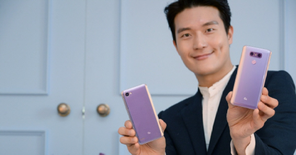 LG, 라벤더 바이올렛 적용 G6·Q6 21일 출시