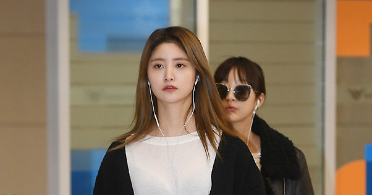 [TD포토] EXID 정화 '각선미가 살아나는 레깅스 패션'