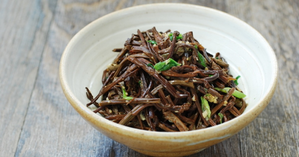 [Home Cooking] Gosari namul