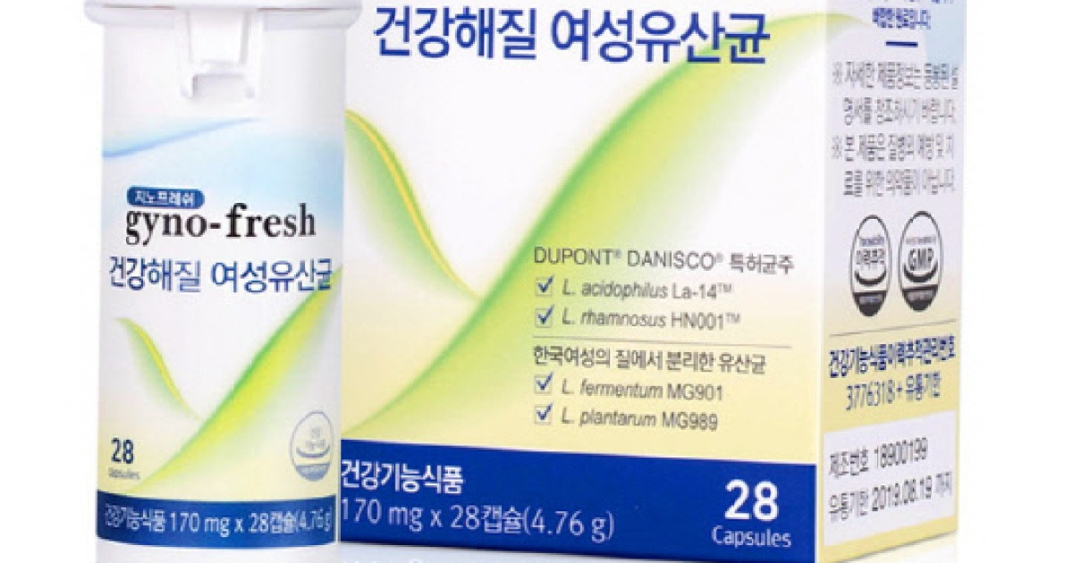 메디포스트, 여성용 유산균 '지노프레쉬' 리뉴얼 출시