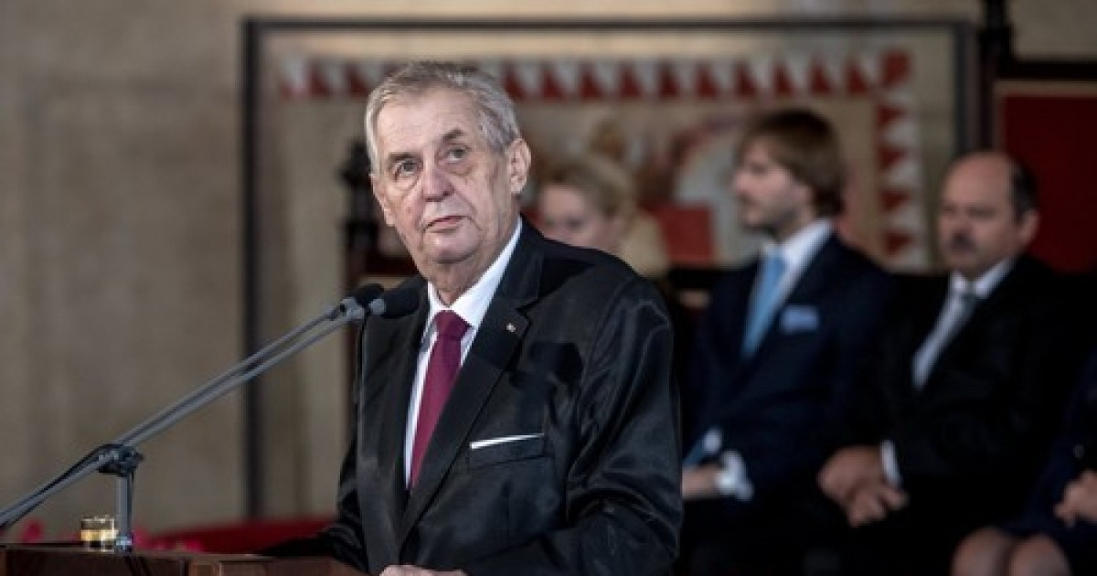 CZECH REPUBLIC PRESIDENT INAUGURATION