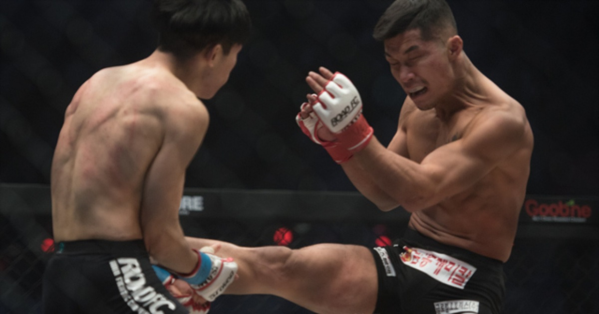 [포토] 문진혁 혼신의 킥 - XIAOMI ROAD FC 046 (23)