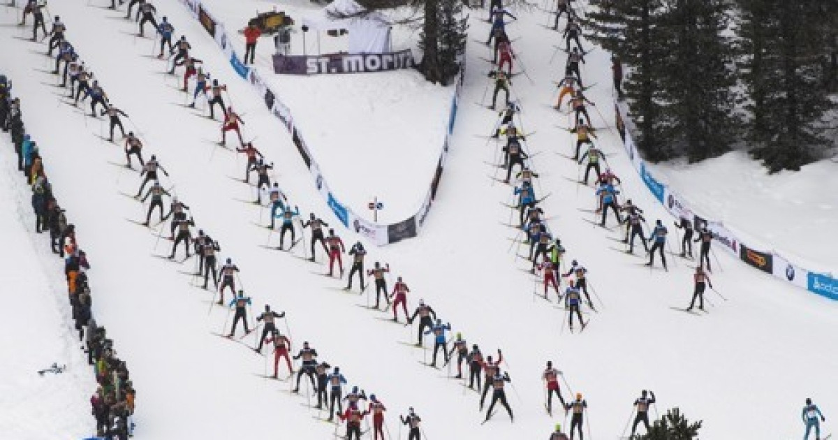 Switzerland Cross Country Engadin Marathon